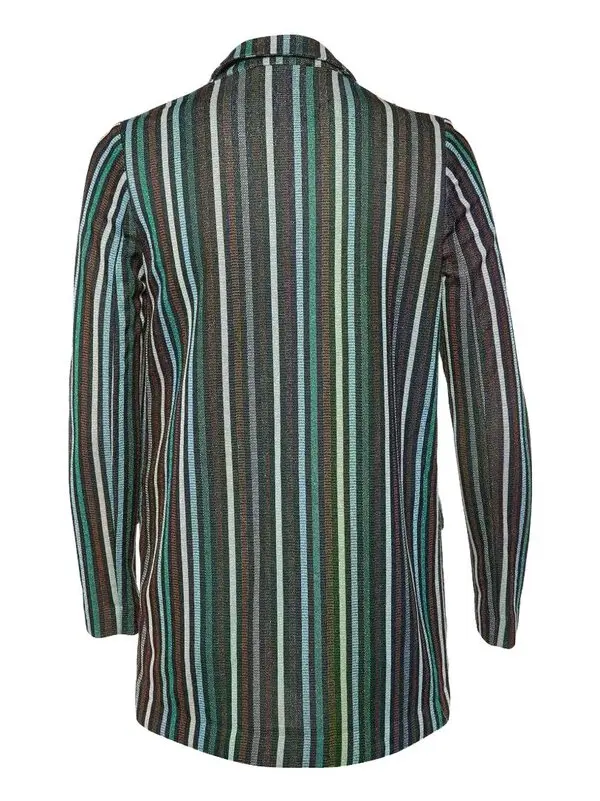 Stella McCartney Lurex Knit Single-breasted Blazer - Black