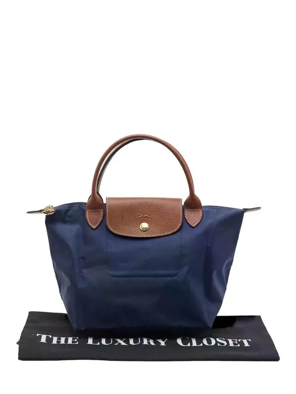Longchamp Le Pliage Small Tote Bag - Blue