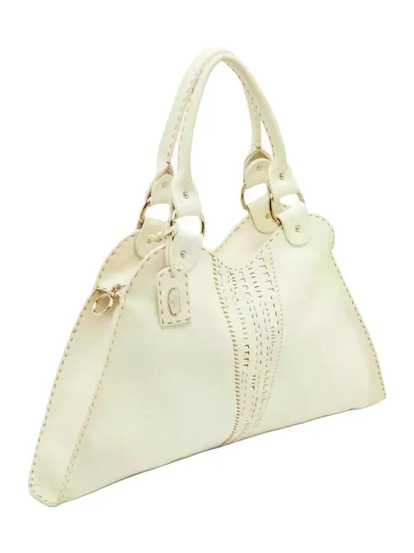 Fendi Selleria Trapezio Tote Bag - Neutrals