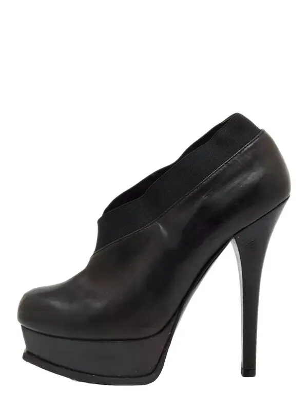 Fendi Platform Ankle Pumps - Black