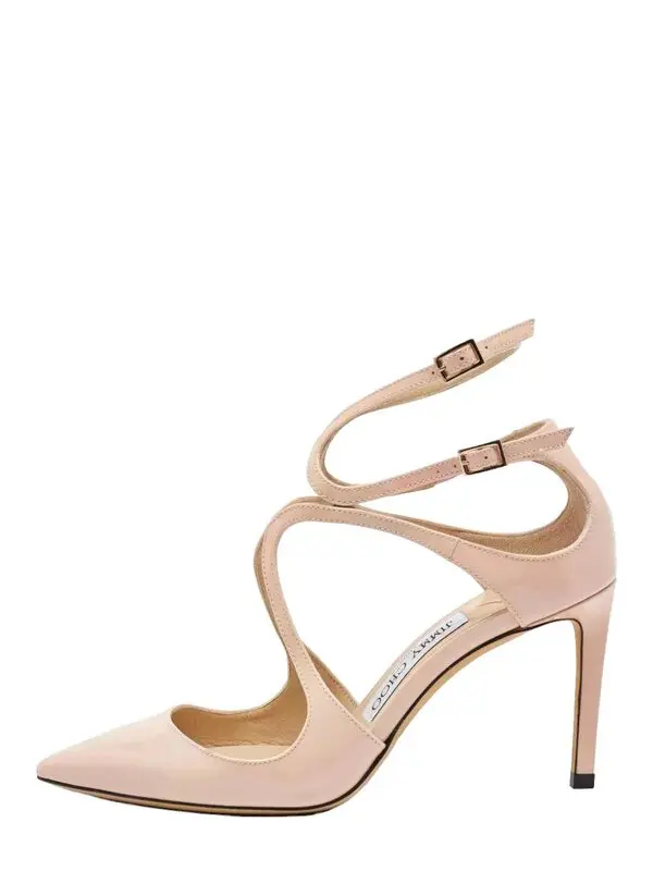JIMMY CHOO Lancer Wavy Heeled Pumps - Pink