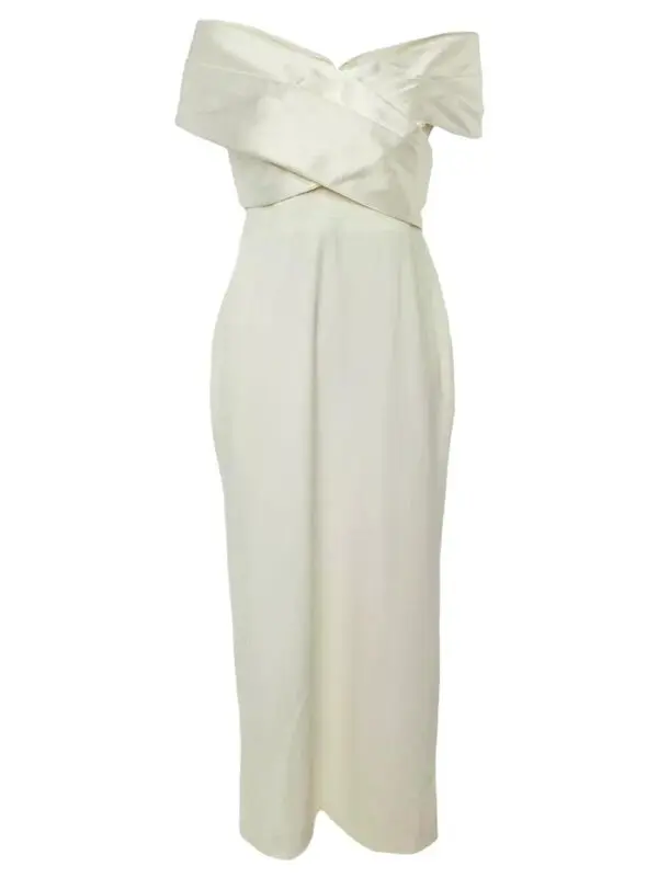 Solace London Rhea Maxi Dress - Neutrals