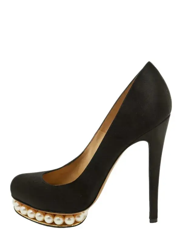 NICHOLAS KIRKWOOD Casati Faux Pearl Pumps - Black
