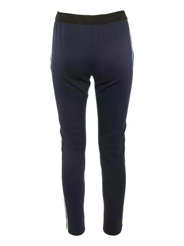 Maje Polga Side-stripe Trousers - Blue