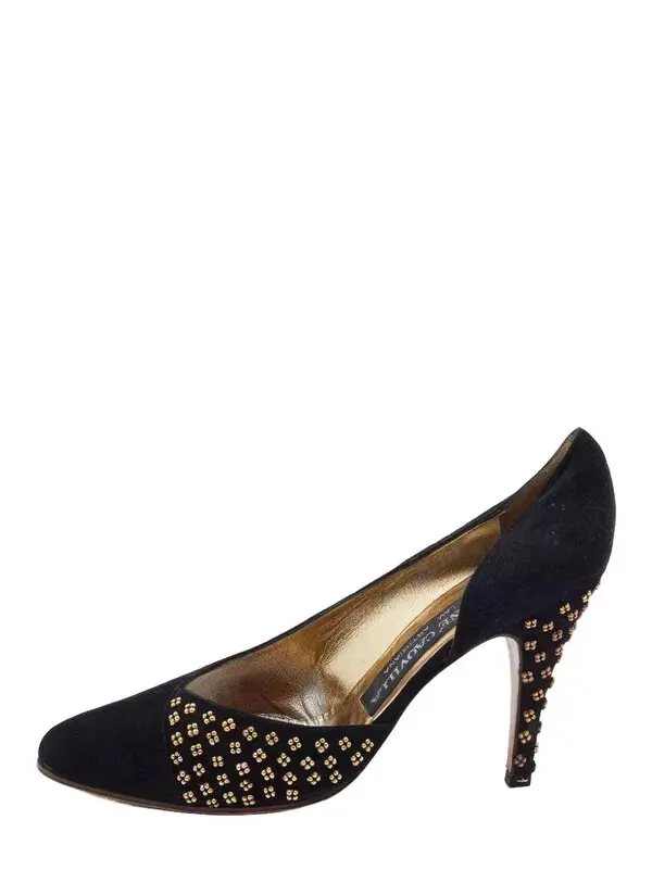 Rene Caovilla D'orsay Pumps - Black