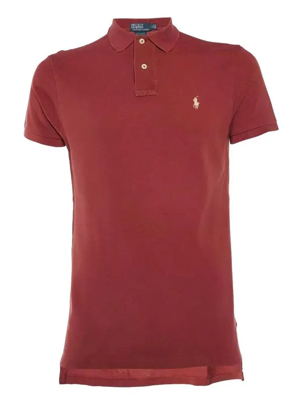 Polo Ralph Lauren Logo-embroidered T-shirt - Red
