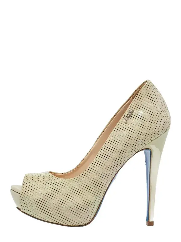 LORIBLU Peep-toe Pumps - Neutrals