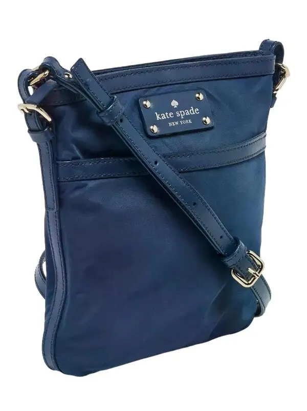 Kate Spade New York Leather-trim Crossbody Bag - Blue