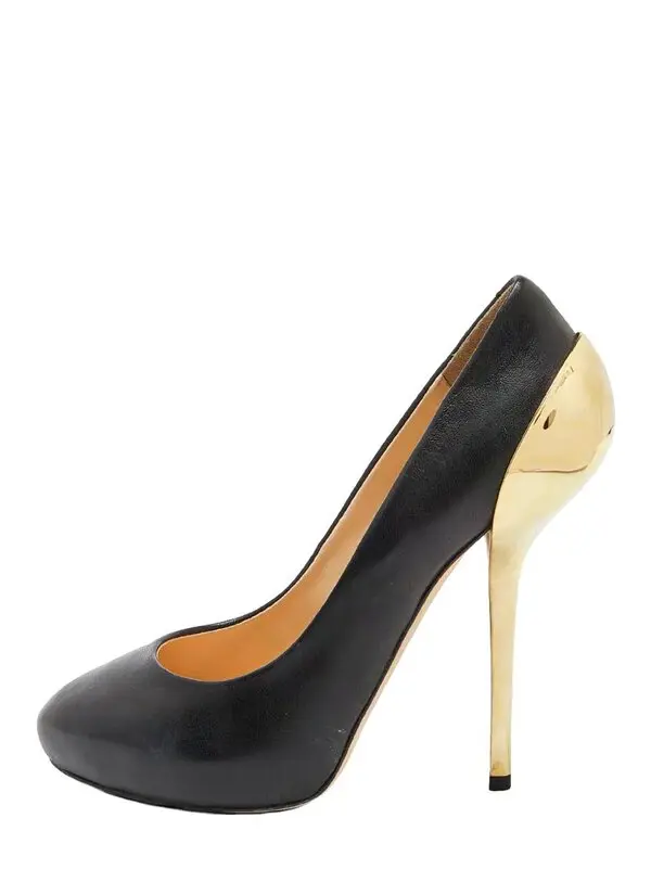 GIUSEPPE ZANOTTI Round-toe Pumps - Black
