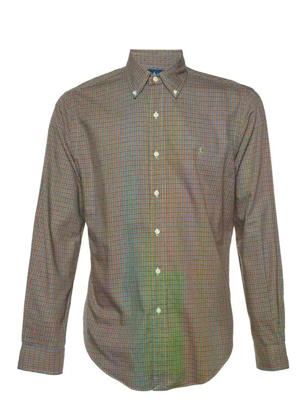 Polo Ralph Lauren Checked Button-down Shirt - Orange