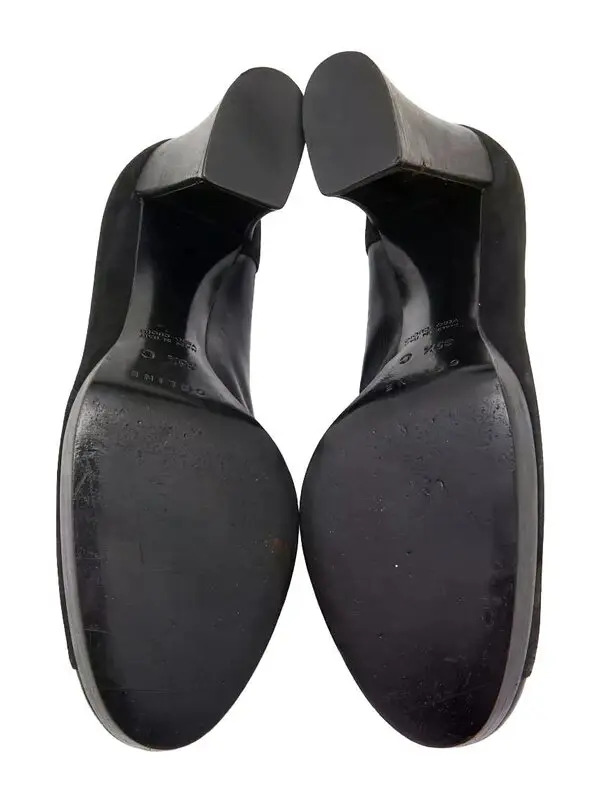 Celine Block-heel Pumps - Black