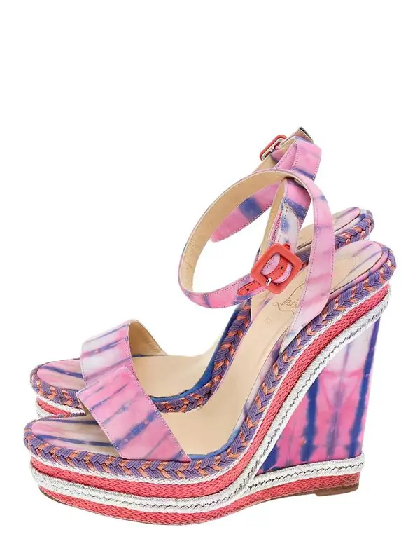 CHRISTIAN LOUBOUTIN Duplice Platform Sandals - Pink