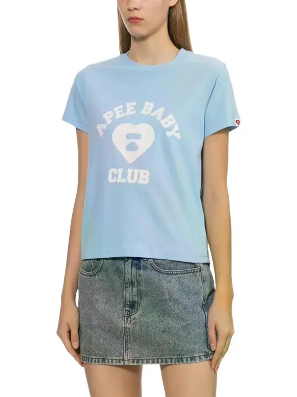 AAPE BY *A BATHING APE Apee™ A Bathing Ape® Baby Club T-shirt - Blue
