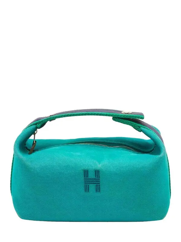 Hermès Bride-a-brac Toile H Pouch - Blue
