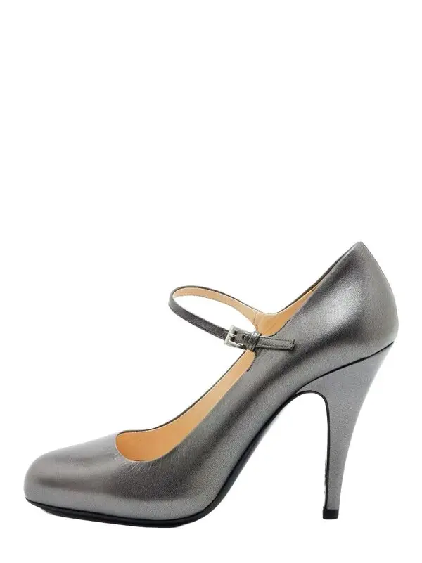 Prada Mary Jane Pumps - Grey