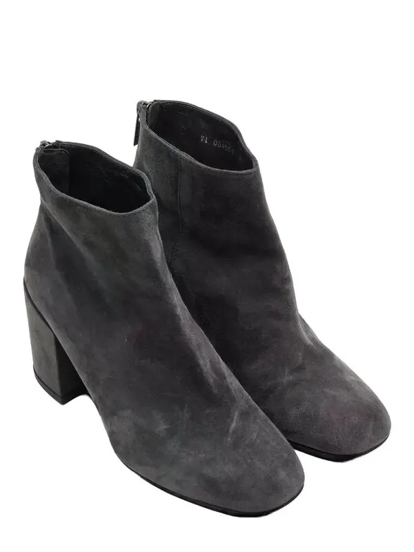 STUART WEITZMAN Suede Ankle Boots - Grey
