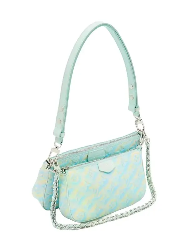 LOUIS VUITTON Multi Pochette Accessoires Monogram Empreinte Shoulder Bag - Blue