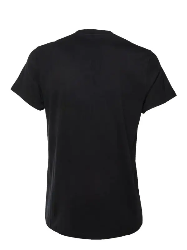 Loewe Anagram-embroidery T-shirt - Black