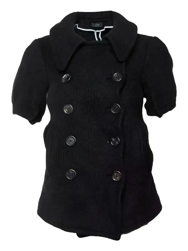JOSEPH Iris Double-breasted Jacket - Black