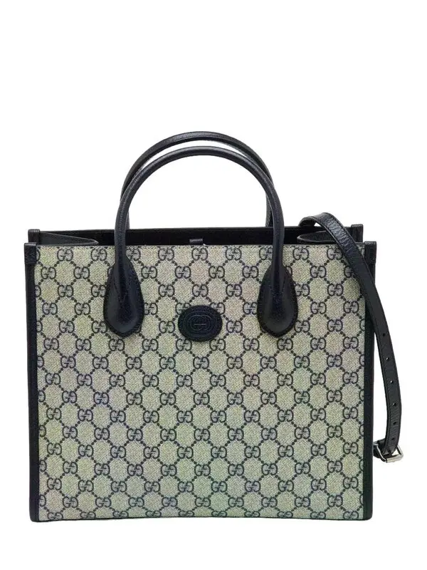 Gucci Gg Supreme Canvas Tote Bag - Neutrals