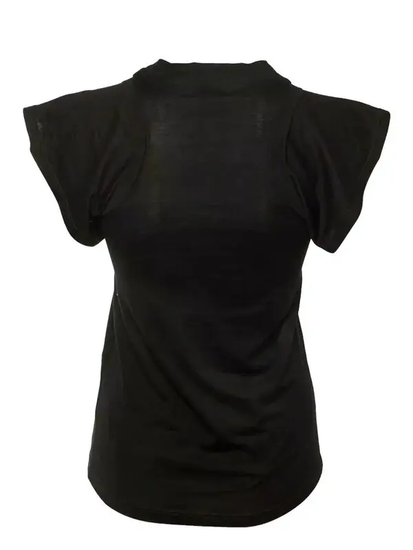 Isabel Marant Étoile Cut-out T-shirt - Black