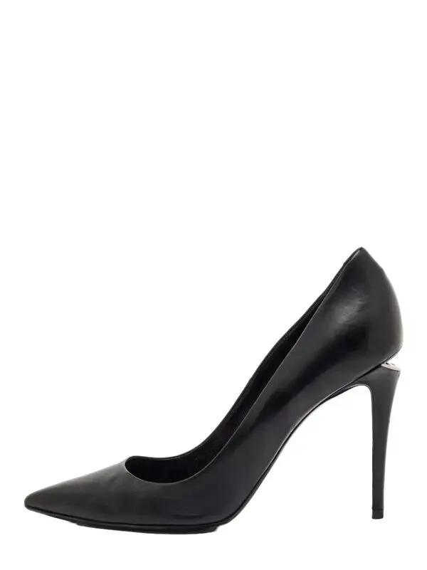 Alexander Wang Pointed Toe Leather Pumps - Black