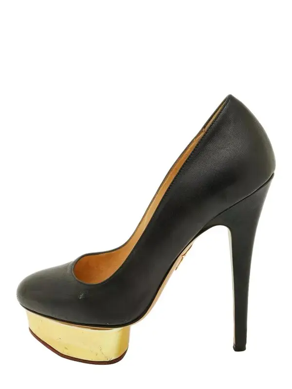 CHARLOTTE OLYMPIA Dolly Platform Pumps - Black