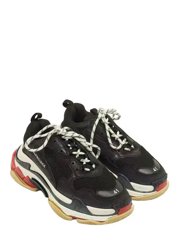 Balenciaga Triple S Mesh Sneakers - Black