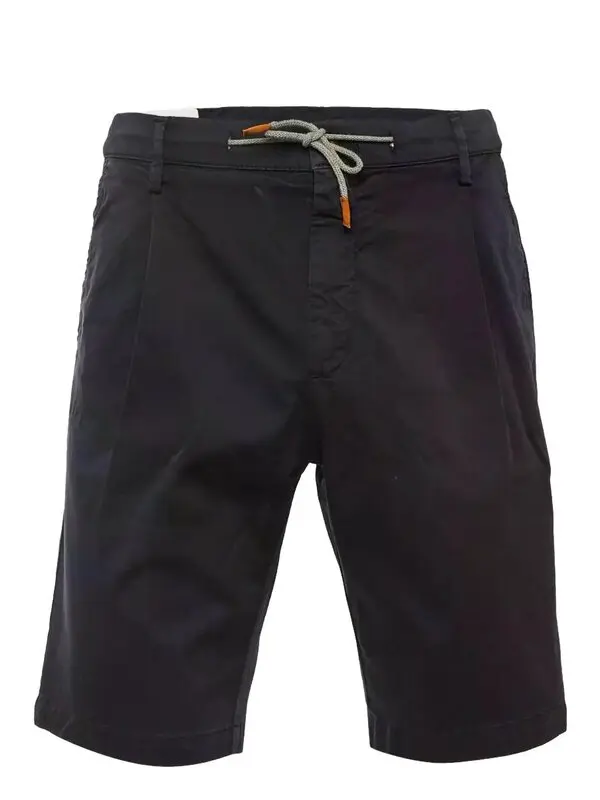 424 Drawstring Waist Shorts - Blue