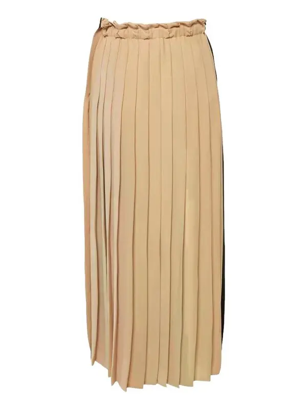 MAISON MARGIELA Pleated Midi Skirt - Neutrals