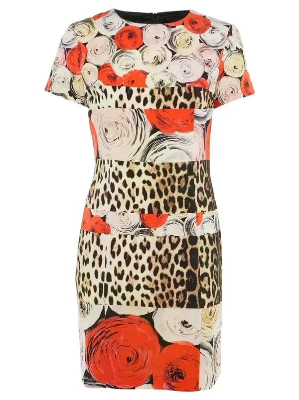 Moschino Short-sleeve Dress - Neutrals