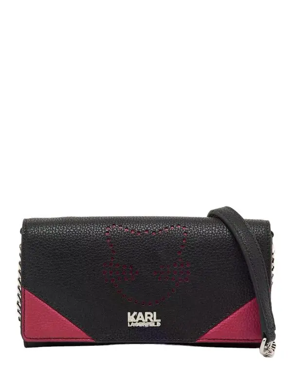Karl Lagerfeld Wallet-on-strap - Black