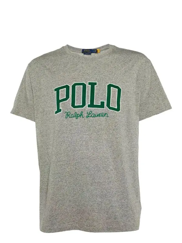 Polo Ralph Lauren Classic-fit Logo-embroidered T-shirt - Grey