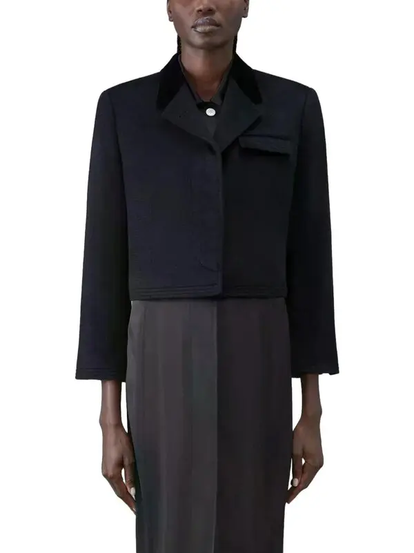 Thom Browne Cashmere Jacket - Black