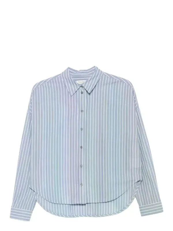 Marc O'polo Vertical Stripe Shirt - Blue