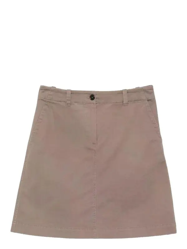 Marc O'polo A-line Mini Skirt - Brown