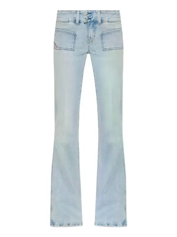 DIESEL® D-hush Patch-pocket Jeans - Blue