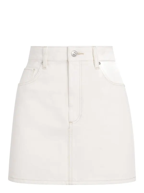 Paige Bobbi Mini Skirt - Ivory
