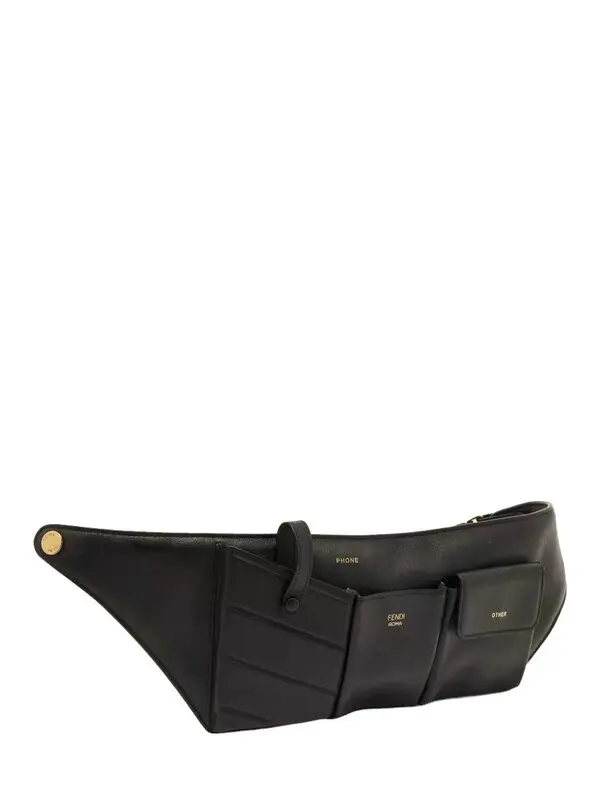 Fendi Multi-pocket Belt Bag - Black