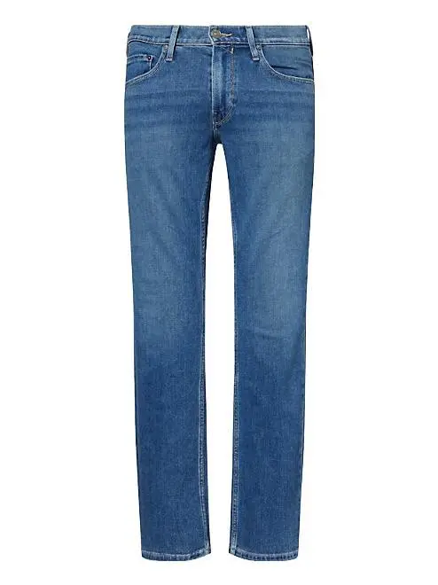 Paige Lennox Straight-leg Stretch-woven Jeans - Bushman