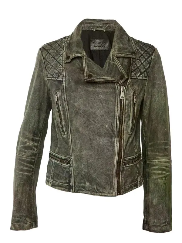 ALLSAINTS Cargo Biker Jacket - Grey