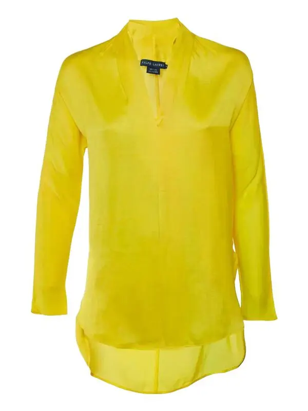 Polo Ralph Lauren Georgette Tunic - Yellow