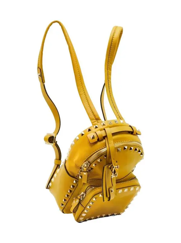 Valentino Garavani Rockstud Mini Backpack - Yellow