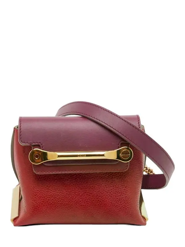 Chloé Mini Clare Crossbody Bag - Red