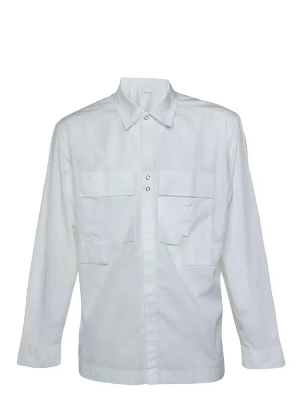 CRAIG GREEN Pocket-details Cotton Shirt - White