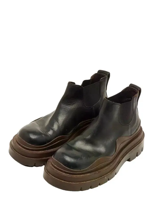 Bottega Veneta Platform Chelsea Boots - Black