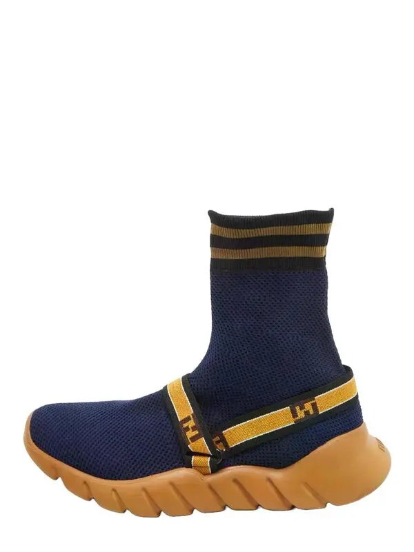 Fendi High-top Sock Sneakers - Blue