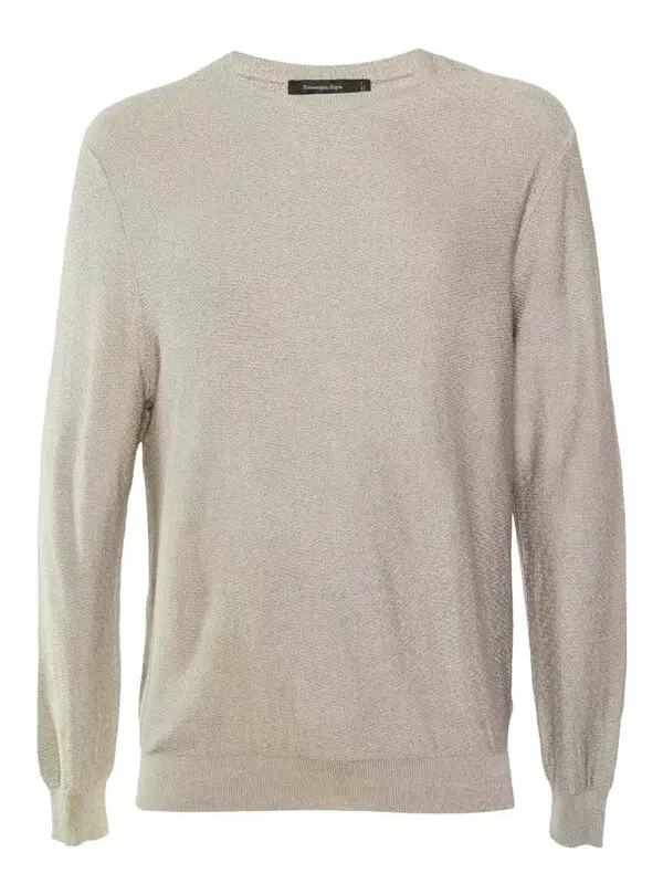Ermenegildo Zegna Patterned Sweater - Neutrals