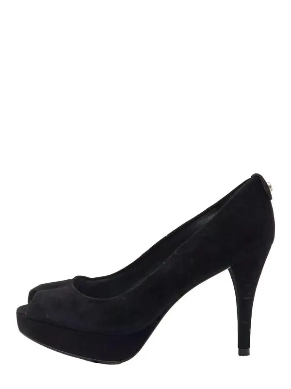 STUART WEITZMAN Peep-toe Platform Stiletto Heels - Black