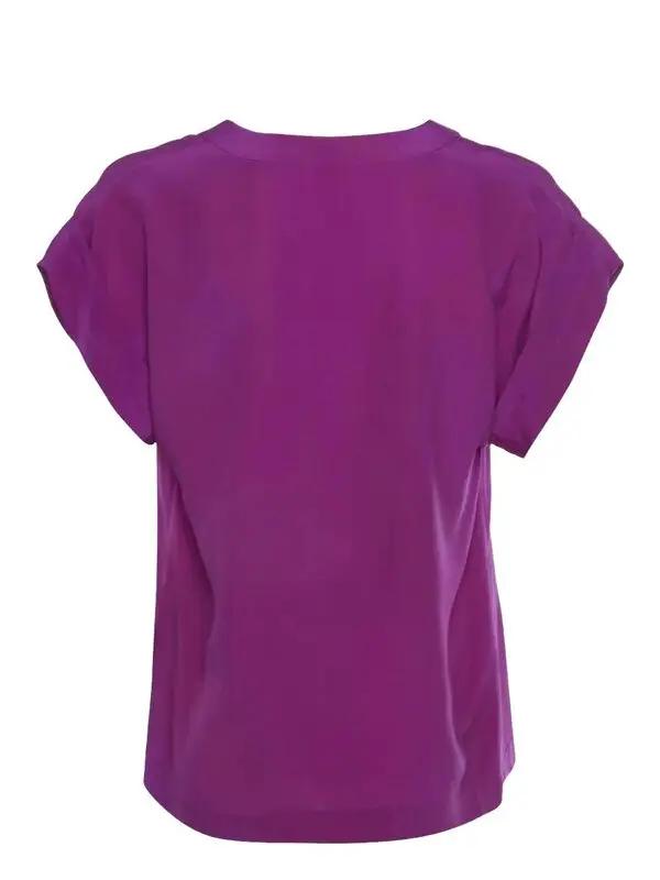 Etro V-neck Blouse - Purple